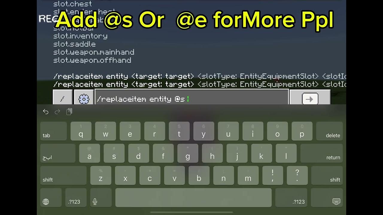 How To Change Offhand In Minecraft *WARNIG THE ITEM DOES NOT WORK ...