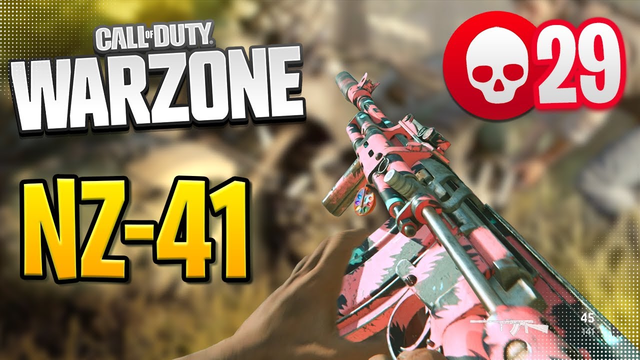 أفضل كلاس للسلاح NZ-41 بعد الأبديت الأخير في الوارزون 😲🔥 | Call of Duty ...