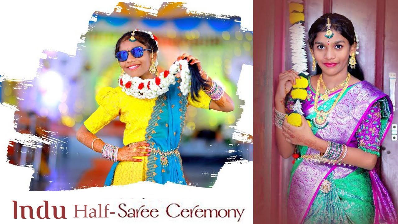 Indu #halfsaree ||#teaser ||RR PHOTOGRAPHY ||9866795050 #ramesh - YouTube