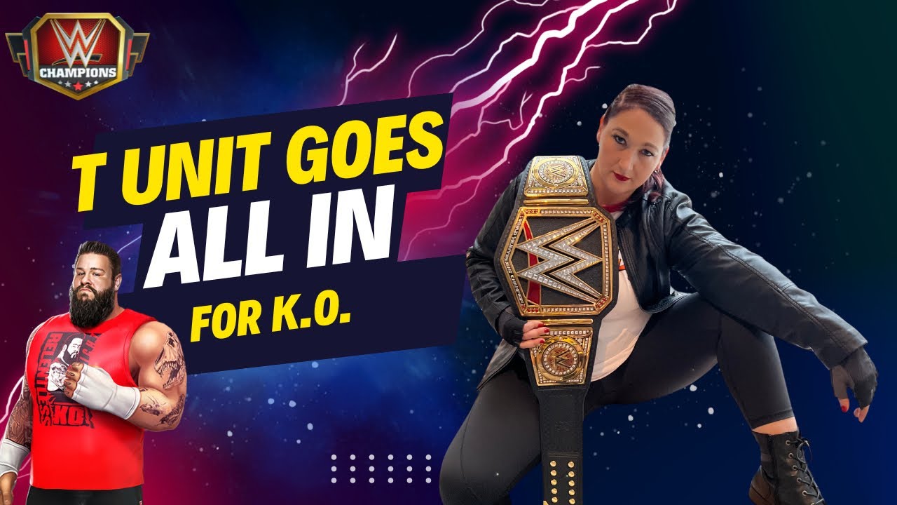 T Unit Goes All In For KO-WWE Champions - YouTube
