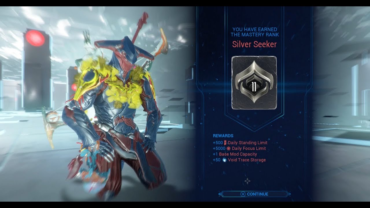 Mastery Rank 11 Test / Silver Seeker / The road to Legend / Warframe ...
