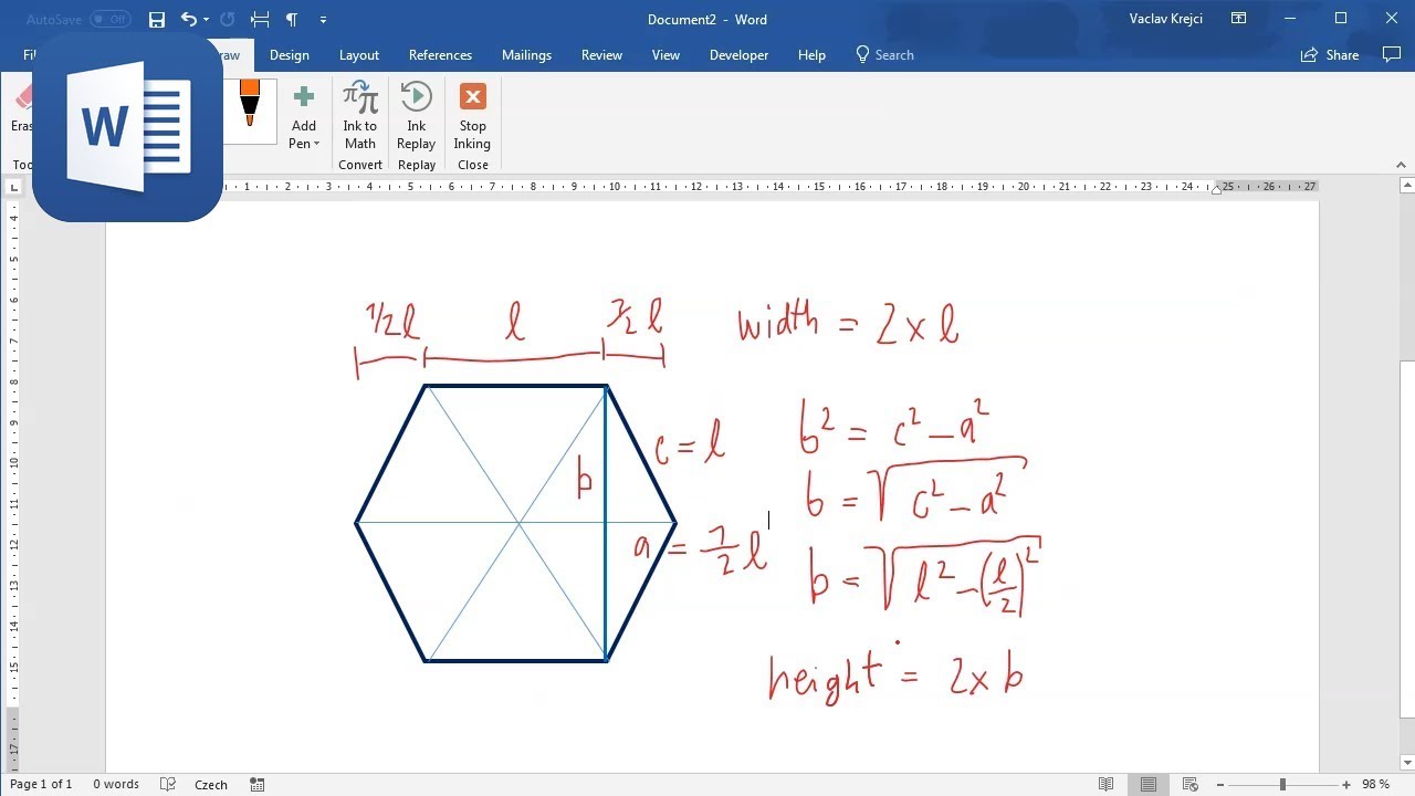 WORD: Hexagons in VBA, Part 1 - YouTube