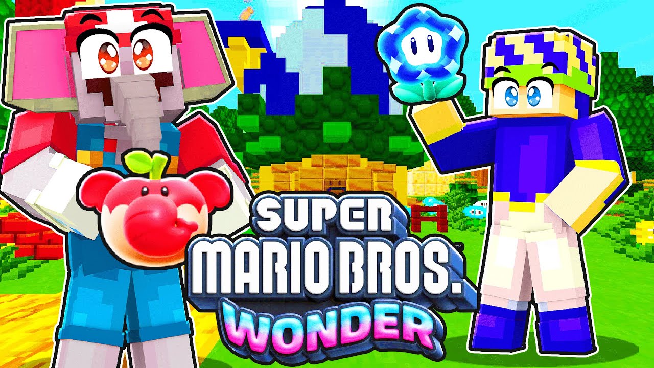 Super Mario Wonder POWER-UPS! | Minecraft Mario Movie Life [16] - YouTube