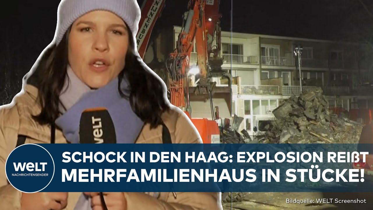 DEN HAAG: Schwere Explosion in Mehrfamilienhaus – Zehn Vermisste ...