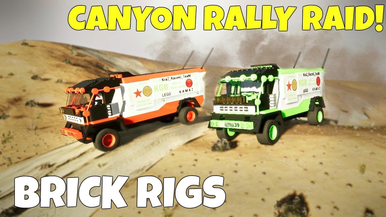MULTIPLAYER CANYON RALLY RACE! - Brick Rigs Multiplayer Gameplay ...