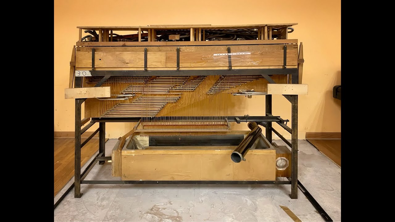 Install the Organ. Part 1. Unpacking - YouTube