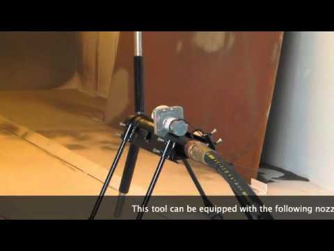 Clemtex Electric Heavy Duty Spinblast Tool - YouTube