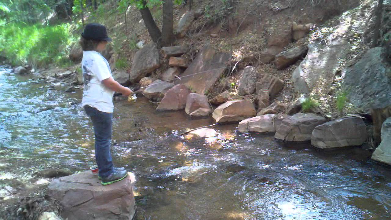 Small Creek Fishing in Colorado - Fountain Creek, Manitou Springs ...