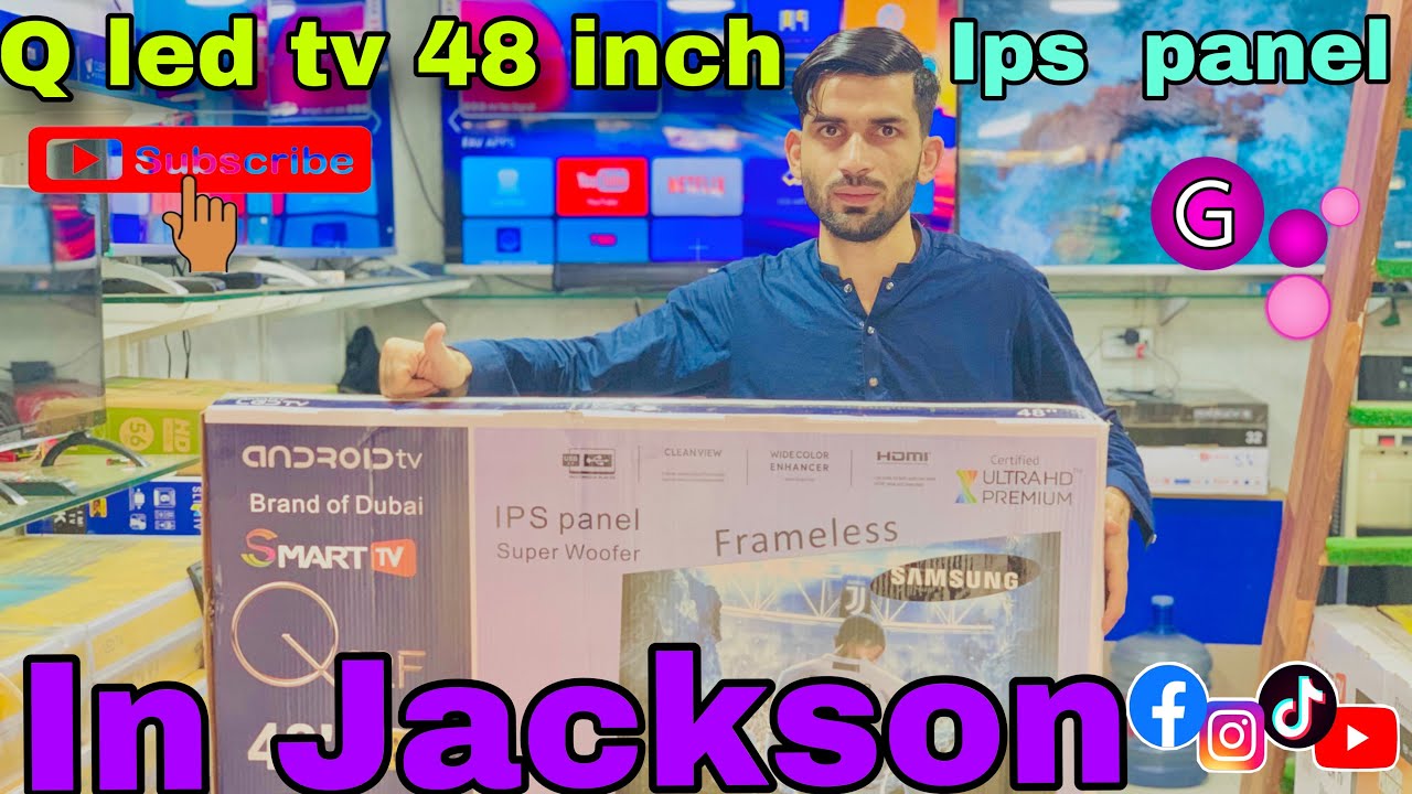 48 inch android Q led tv 03402845344 WhatsApp - YouTube
