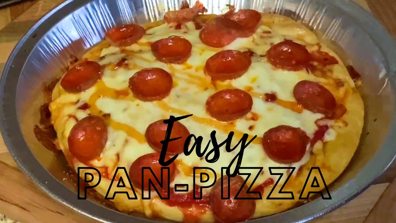 Easy Pan Pizza | Great for Pizza Parties - YouTube