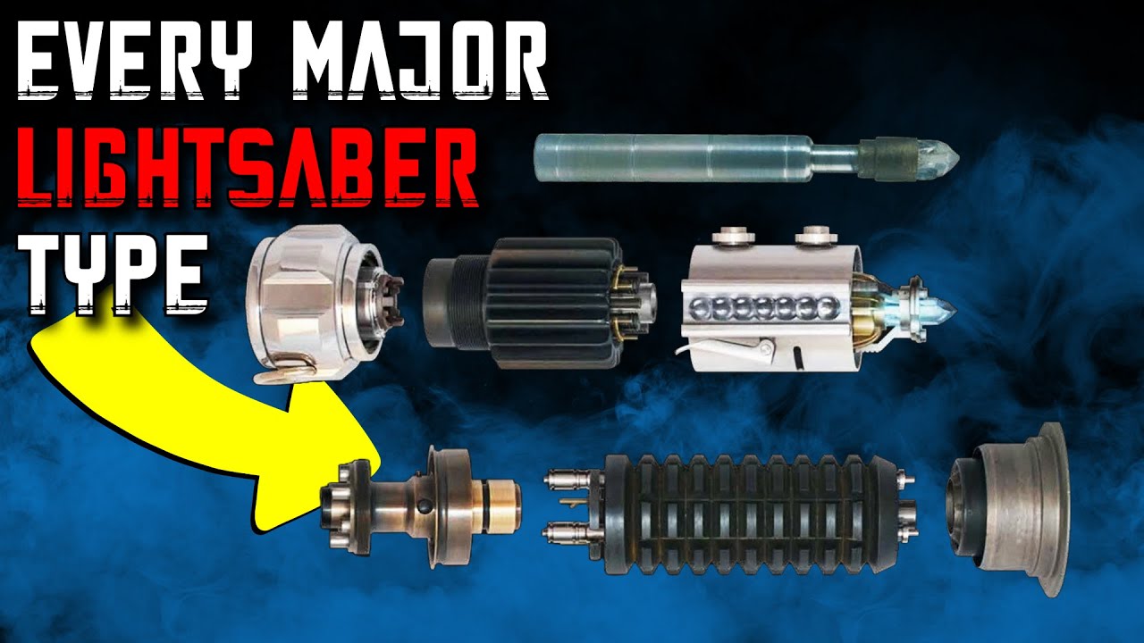 Lightsaber Types You Need To Know About - YouTube