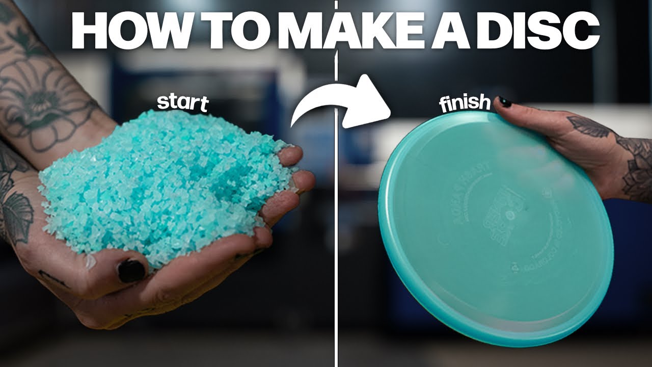 How To Make a Disc Golf Disc 2.0 - YouTube