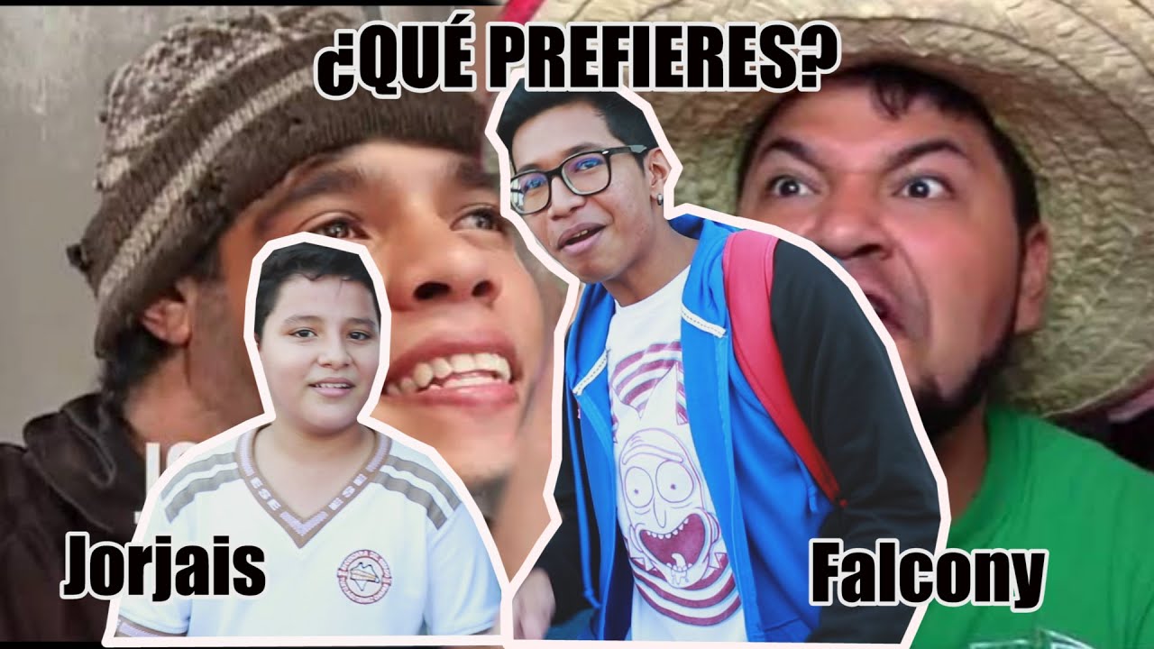 ¿Qué prefieres? RETOJORJAIS O STUDIOFALCONY | Sec. del Estado Tuxtla ...
