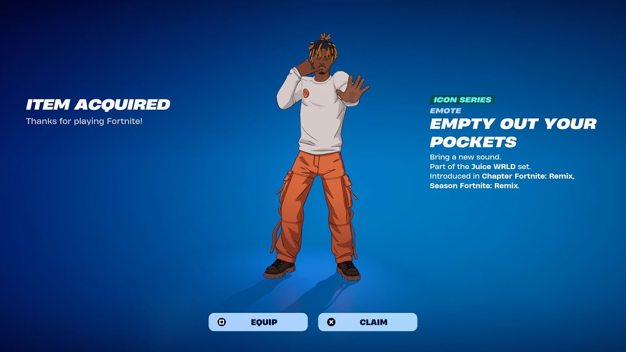 How To Get Empty Out Your Pockets Emote NOW FREE in Fortnite! (Free ...