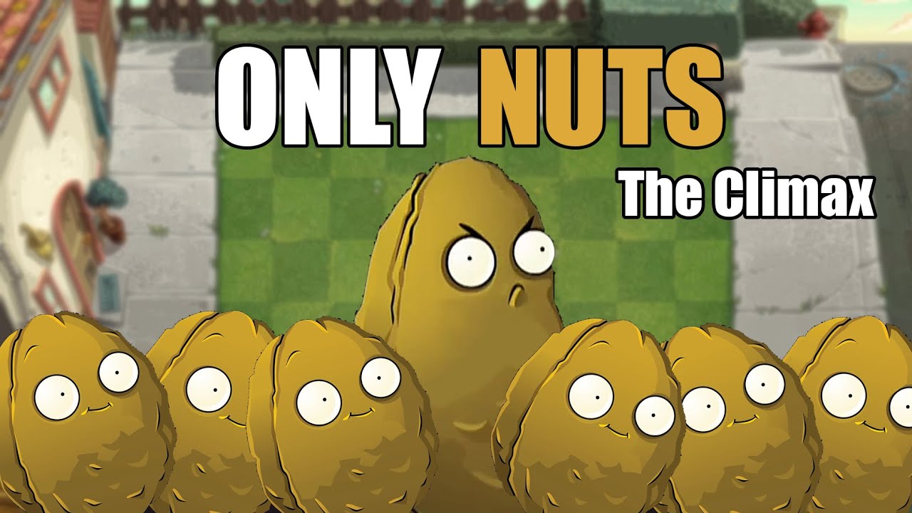 Can you beat Plants Vs. Zombies WITH ONLY NUTS? [THE END] - YouTube