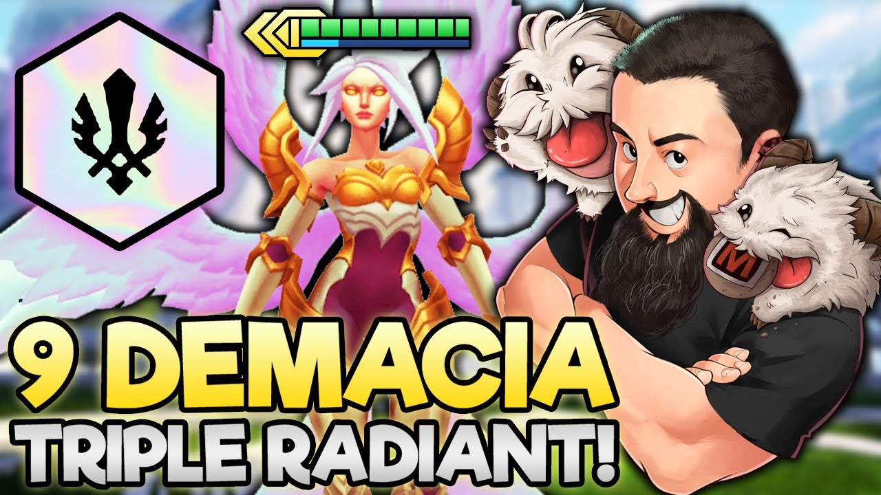 9 Demacia - FOR DEMACIA!! | TFT Runeterra Reforged | Teamfight Tactics ...