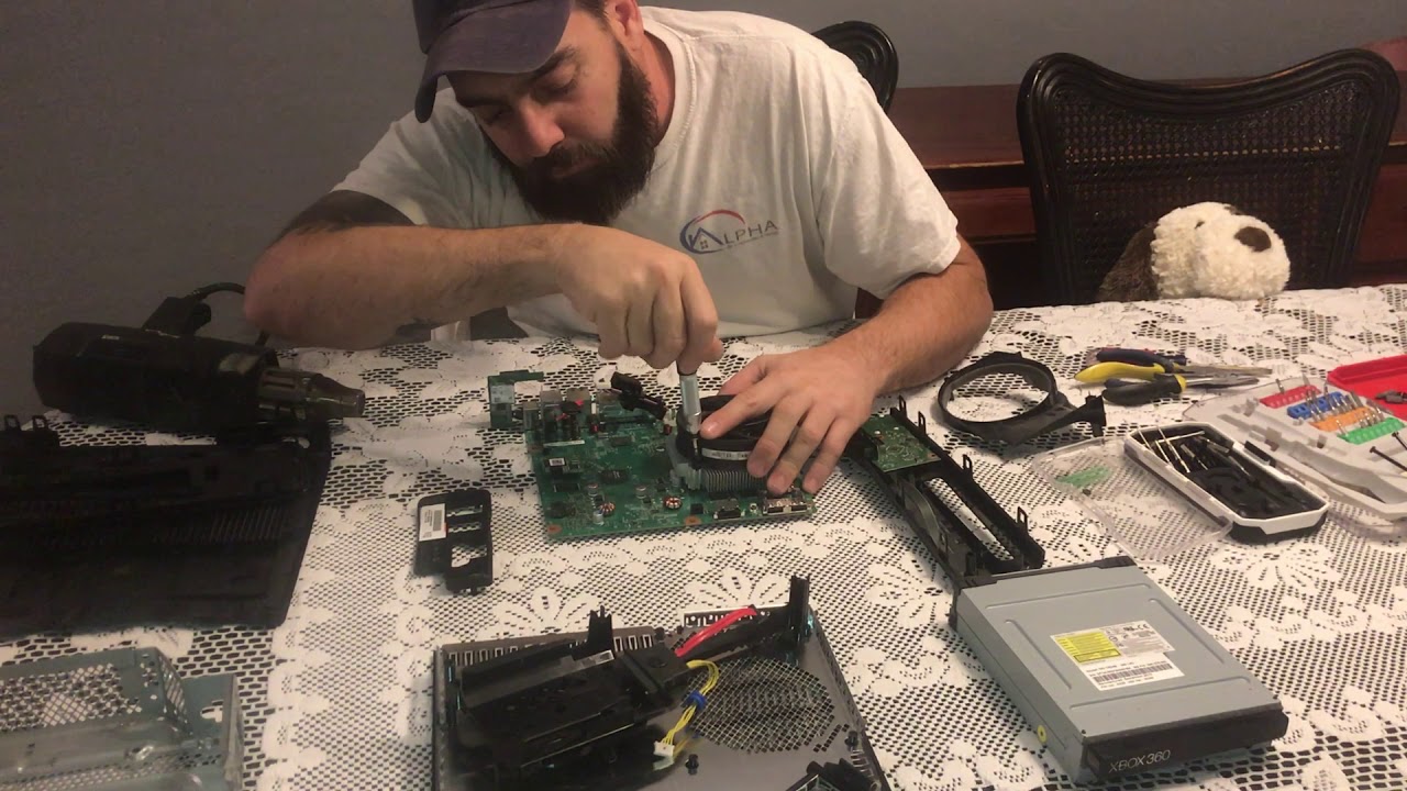 how to fix xbox 360 slim red dot #1 - YouTube