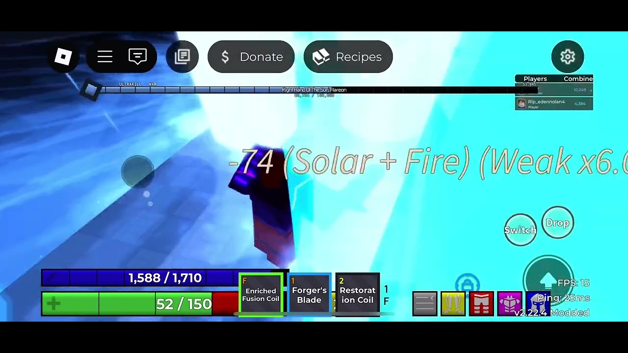 Beating the final boss of modded cube combination (Rhotsf) - YouTube