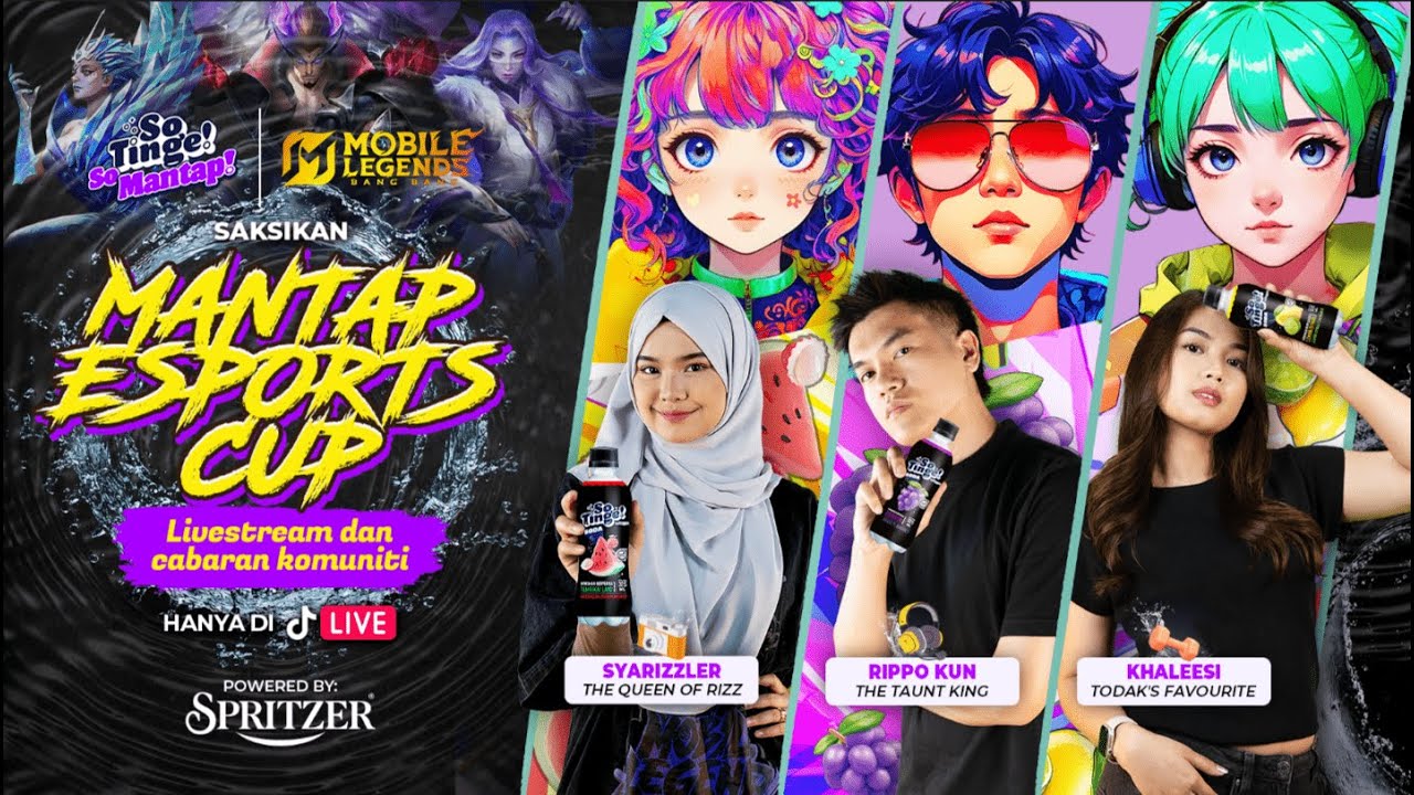 Memperkenalkan 'Mantap Esports Cup'! So Tinge! So Mantap! - YouTube