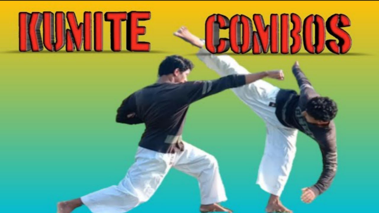 KARATE PRACTICE KUMITE COMBOS || KUMITE COMBO TECHNIQUES - YouTube