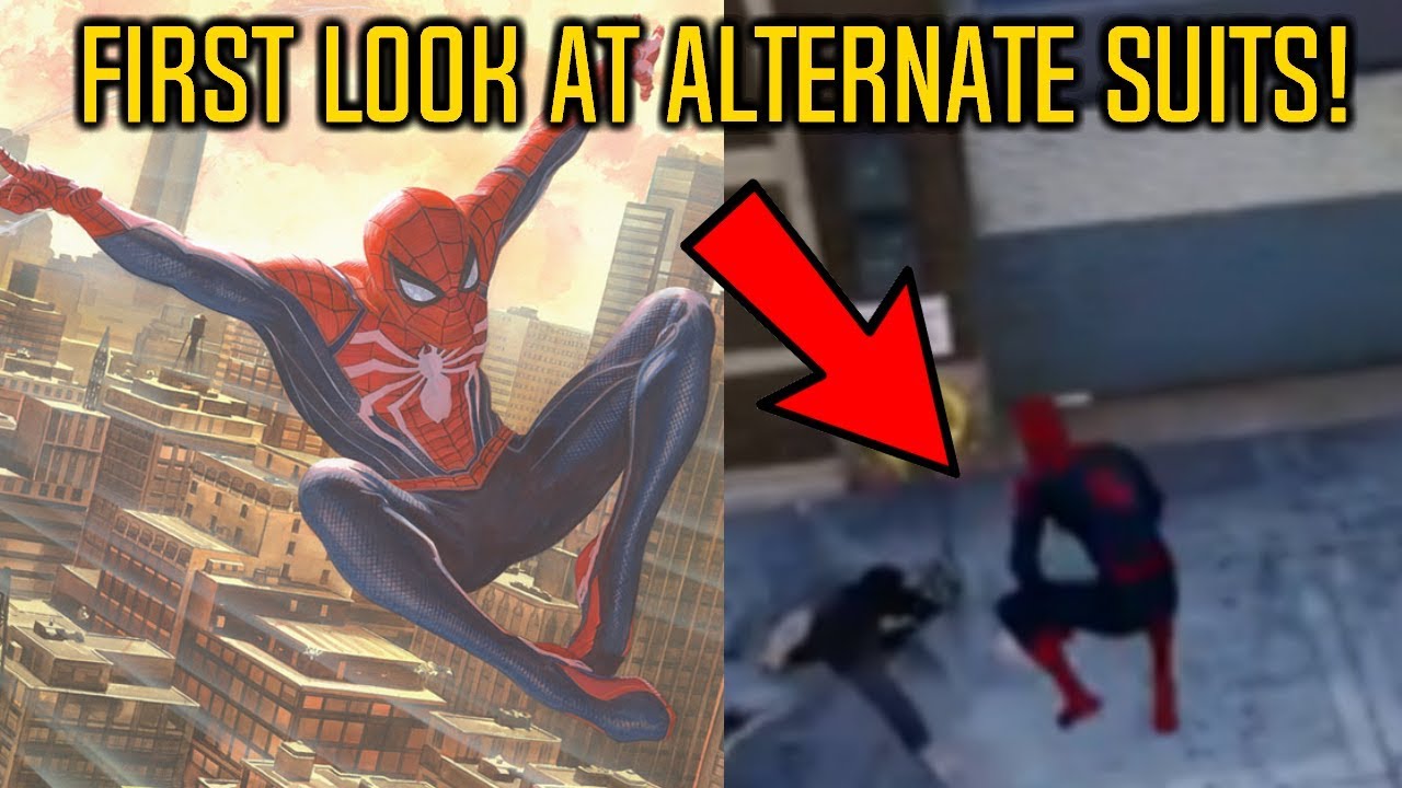Sam Raimi Suit Confirmed for Spider-Man PS4? (First Look at Alternate ...