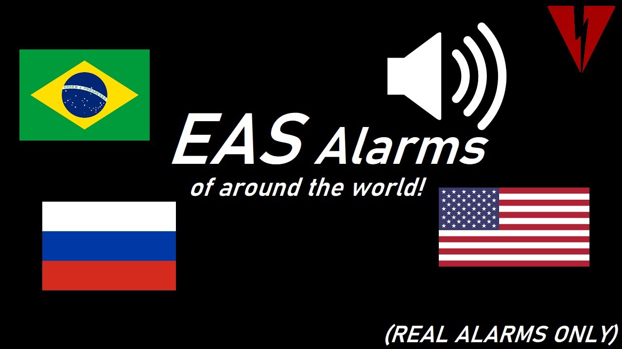 EAS Alarms of Around the World (REAL Alarms) - YouTube
