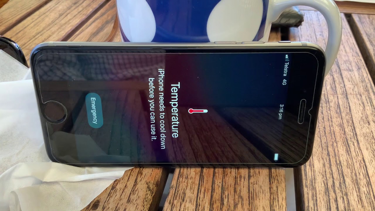 IPhone 6 overheat - YouTube