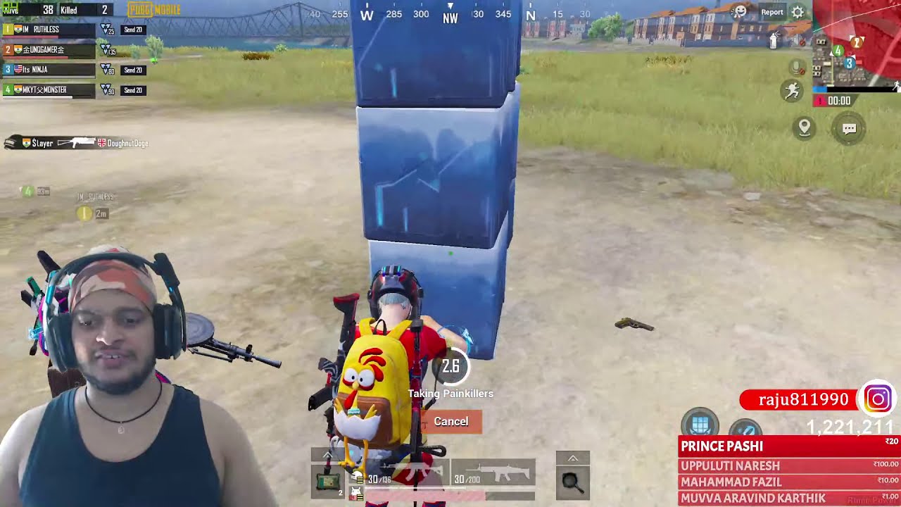 Strictly 18+ PhonePe Paytm | Pubg Mobile Punju VS Petta | Live Stream ...