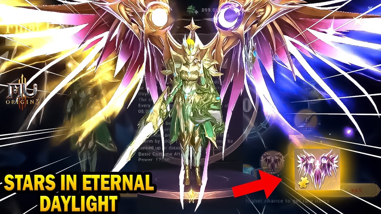 MU ORIGIN 3 - WINGS OF STARS IN ETERNAL DAYLIGHT |DIMENSIONAL TREASURE ...