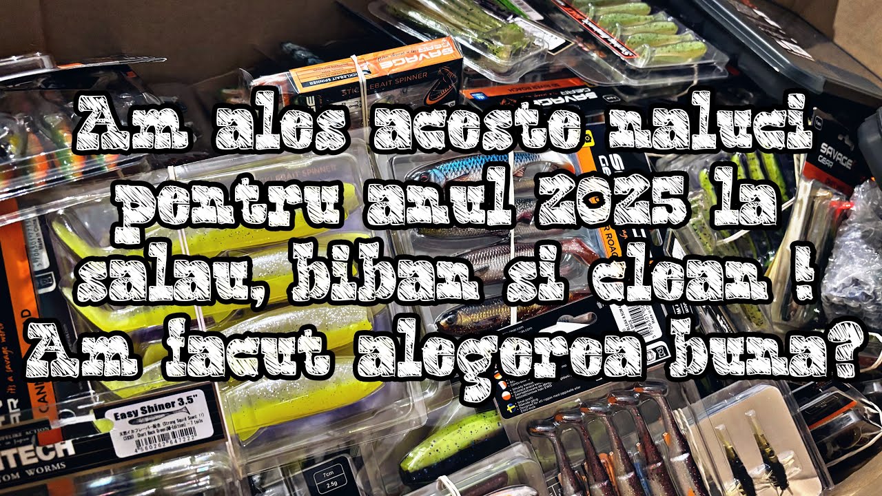 🎣 Cele mai tari naluci de salau , biban si clean le gasesti aici 🎣 ...