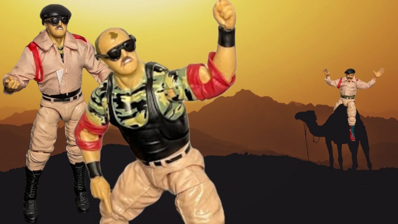 WWE Elite Sgt. Slaughter Review - YouTube