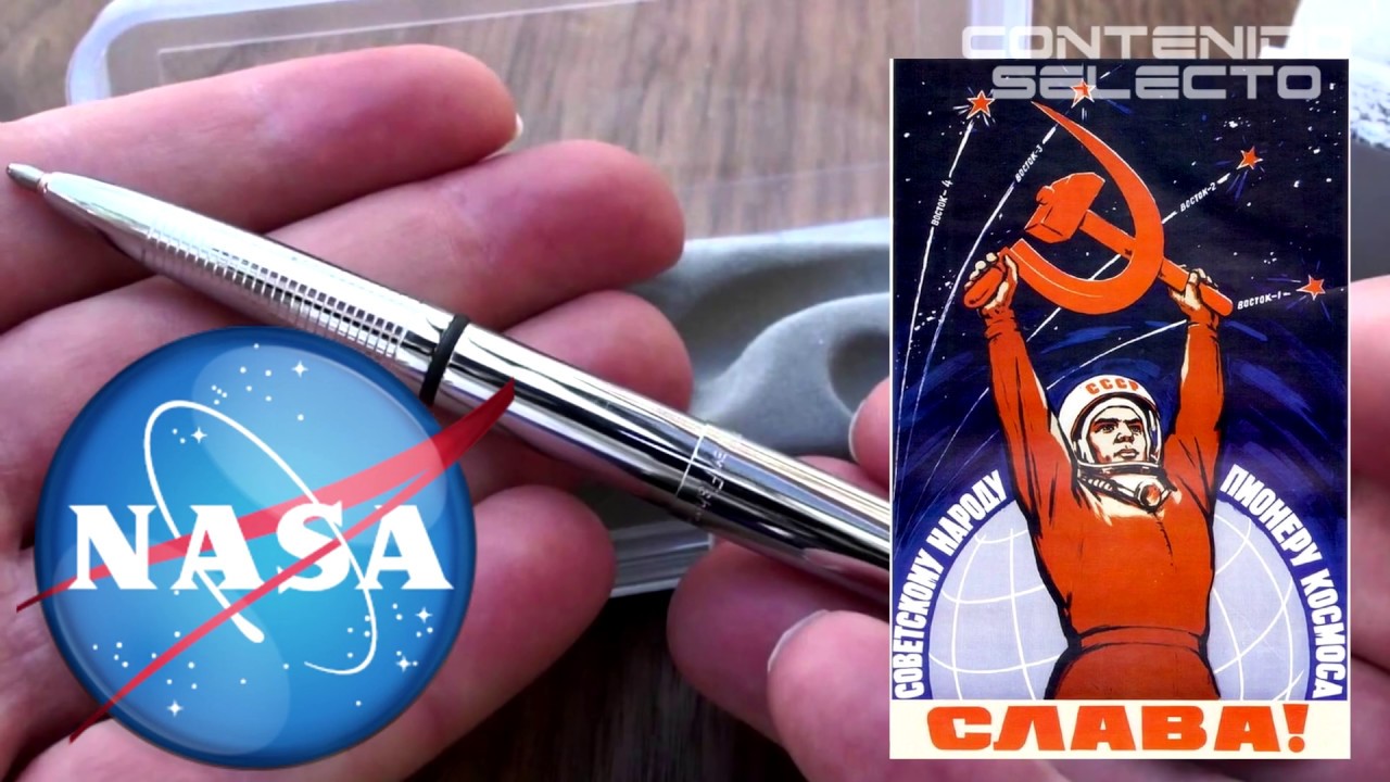 Desmintiendo mitos: La pluma de la NASA y el lápiz soviético - YouTube