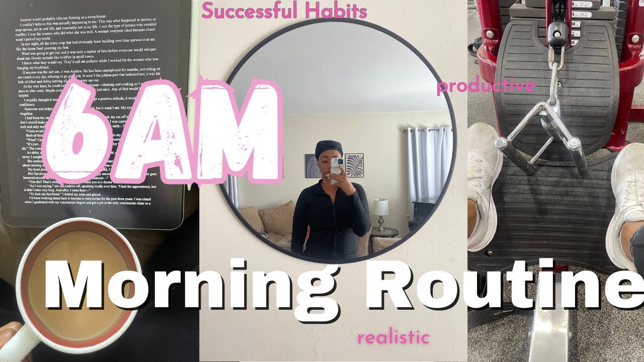 6AM MORNING ROUTINE OF A BUSY MOM - YouTube