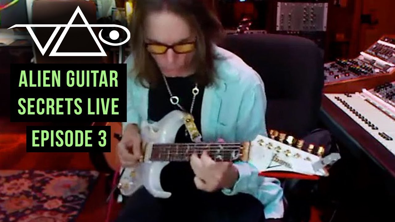 Steve Vai “Alien Guitar Secrets: EP3 - Misc. Questions" - YouTube