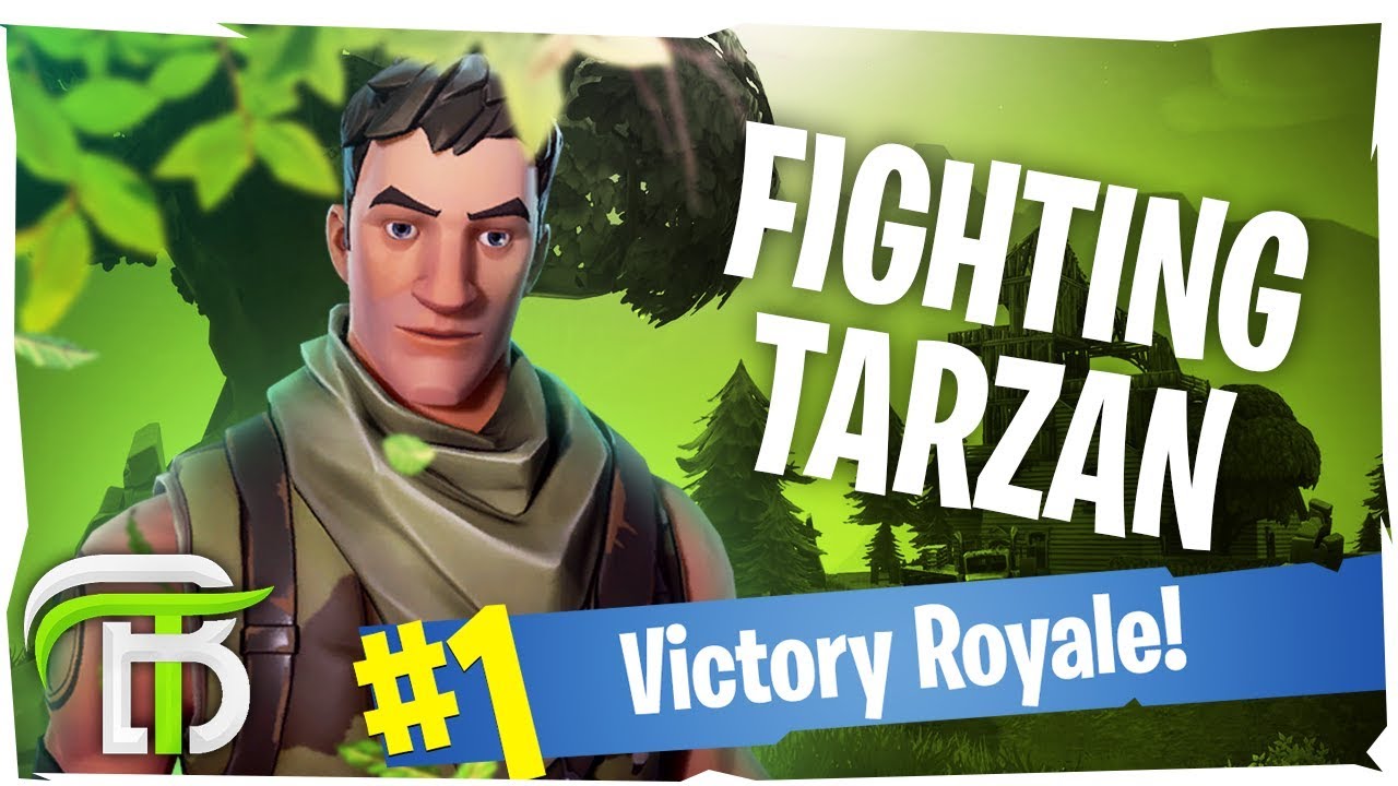 TARZAN vs T-REX IN FORTNITE (Fortnite Battle Royale) | OpTicBigTymeR ...