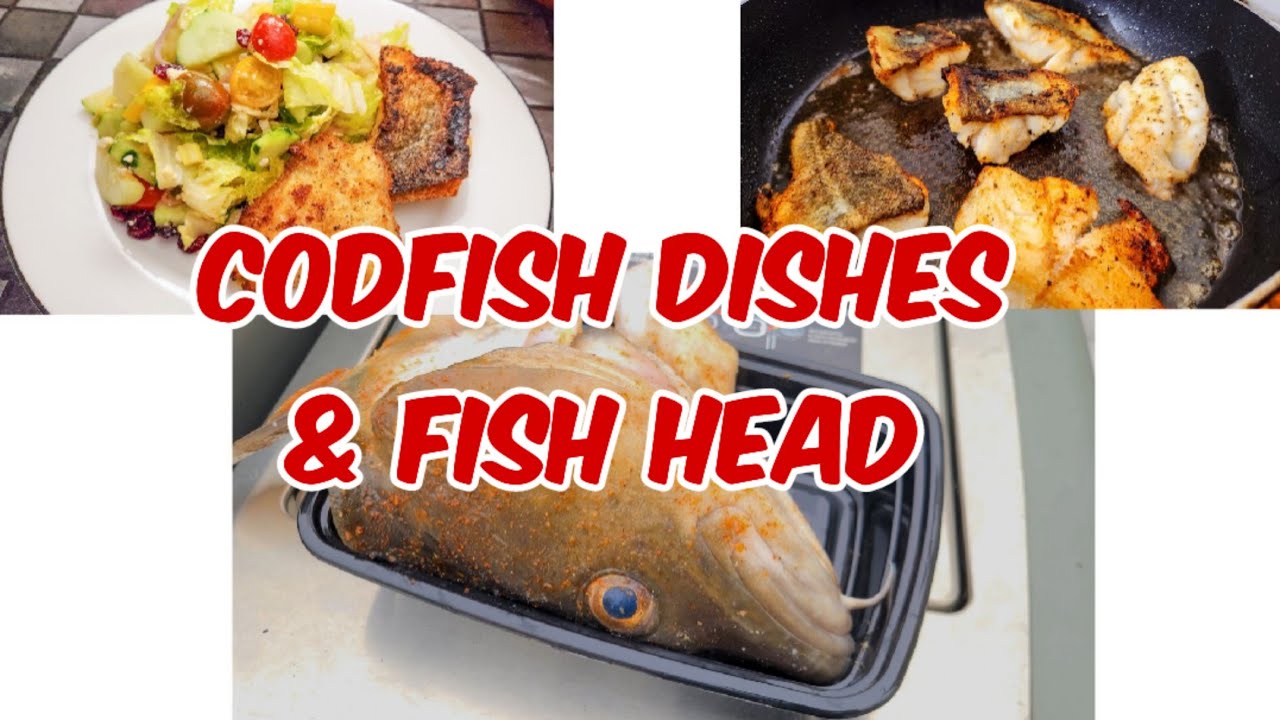 Fresh Cod & Fish Head | Hookin' and Cookin' - YouTube