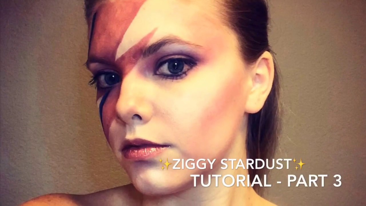 Step-By-Step David Bowie/Rockstar Makeup Tutorial - Part 3 - YouTube