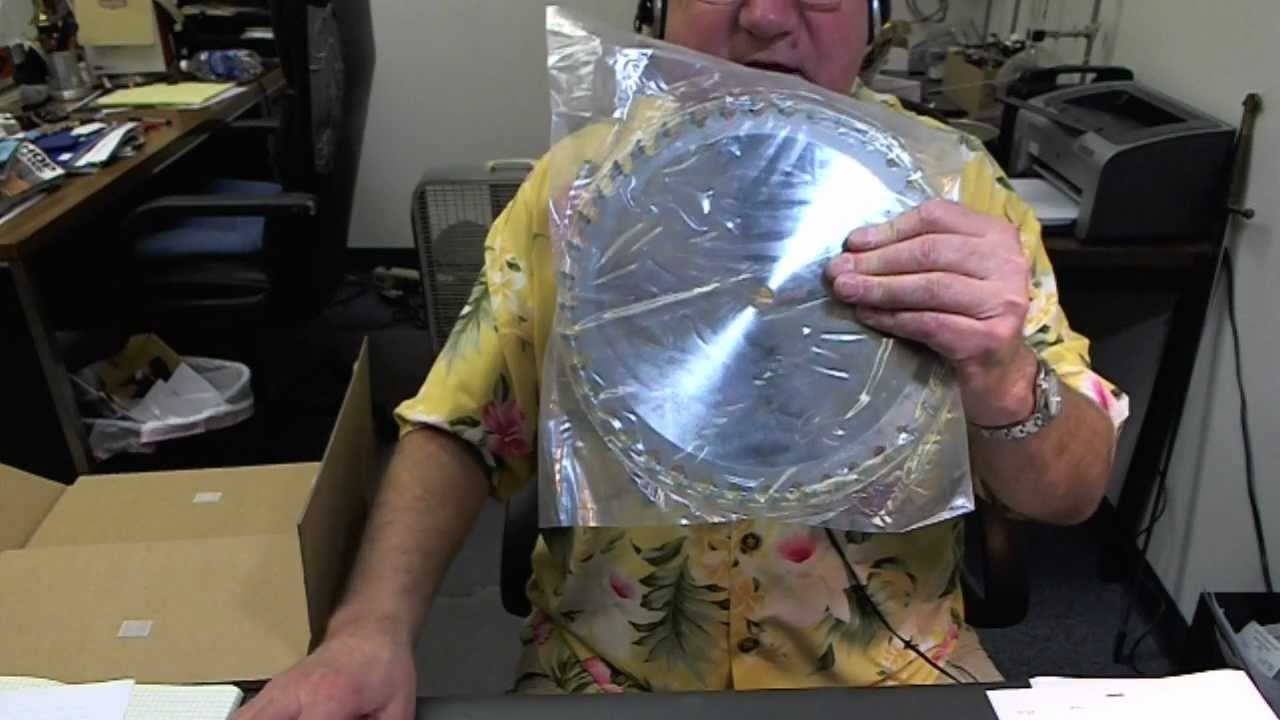 Popular Tools Saw Blade Packaging - YouTube