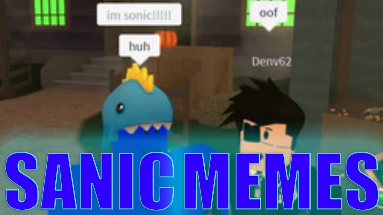 SANIC MEMES | Funny Moments | Roblox - YouTube