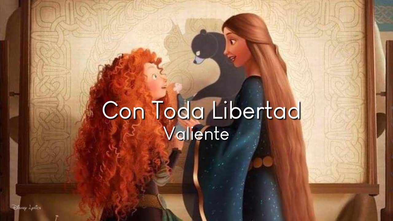 Valiente - Con toda libertad. Letra en Español Latino. - YouTube