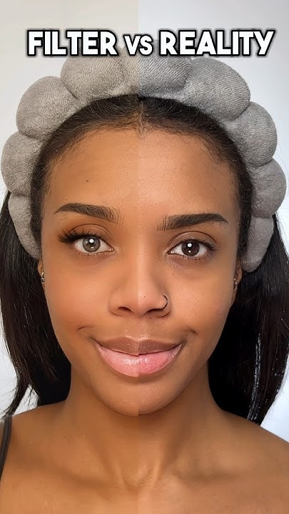 FILTER vs REALITY MAKEUP 😳💄 - YouTube