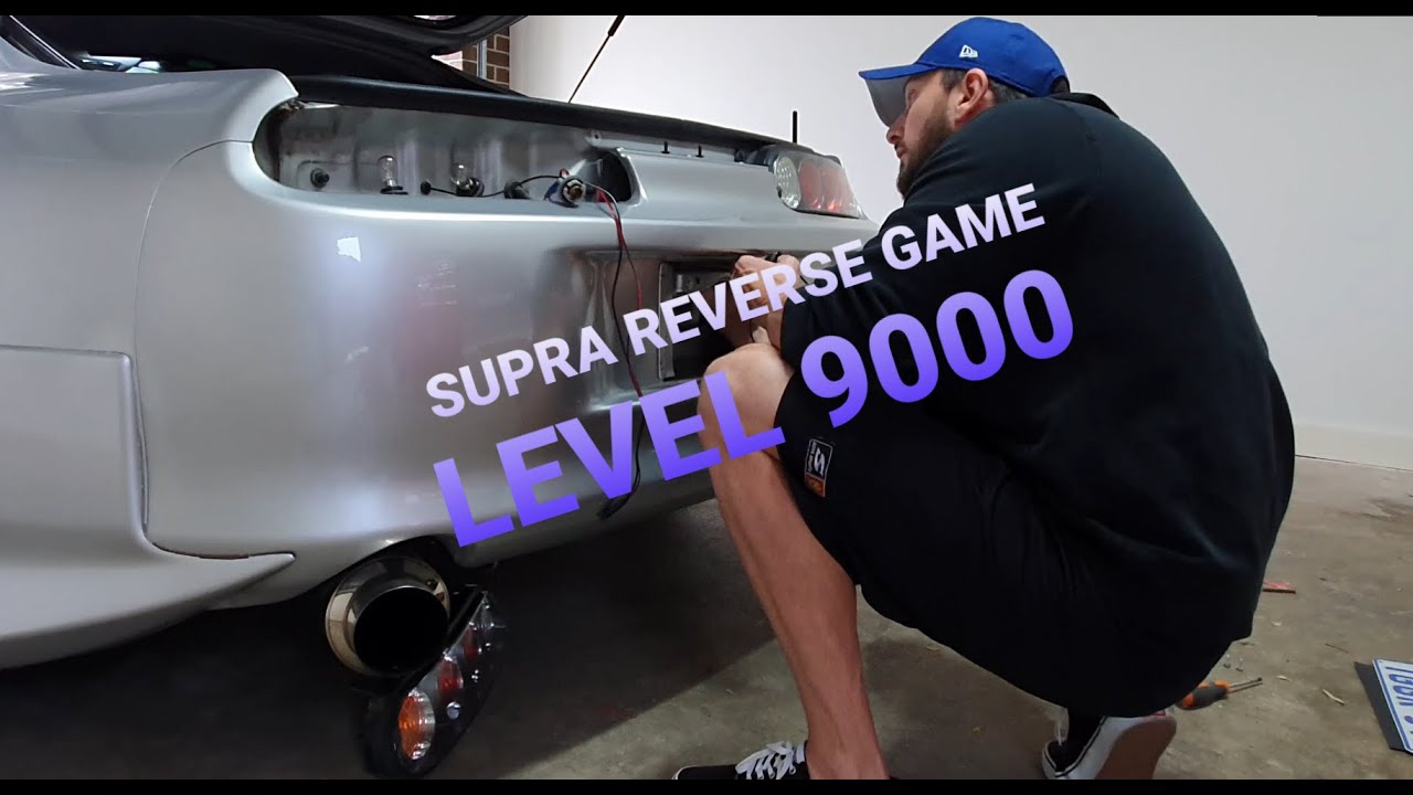 MKIV SUPRA REVERSE CAMERA INSTALL!!! - YouTube