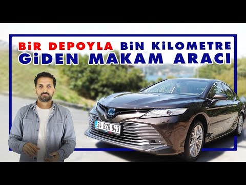 Bir depoyla İstanbul’dan İzmir’e gidip gelen makam aracı: Toyota Camry Hibrit