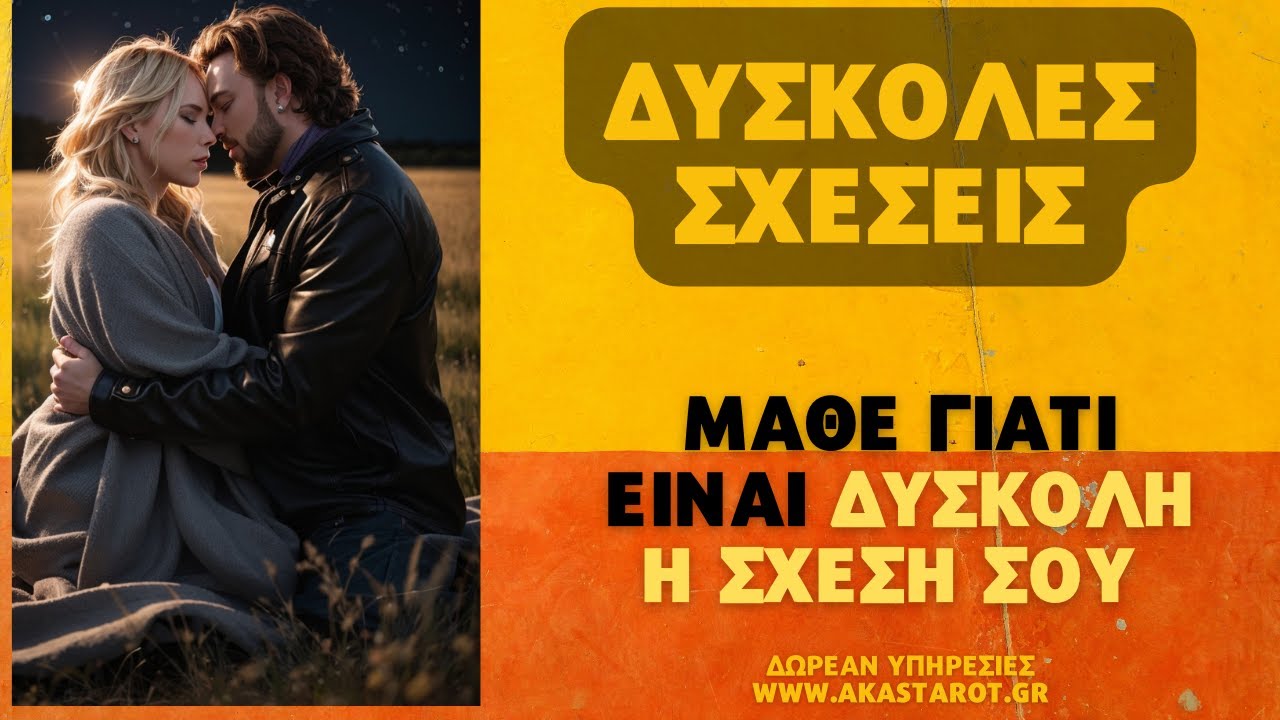 🤔Οι δυσκολες σχέσεις Πως αναγνωριζουμε-Σημάδια-Μοίρα-Εμπόδια🤚Ακας Ταρώ ...