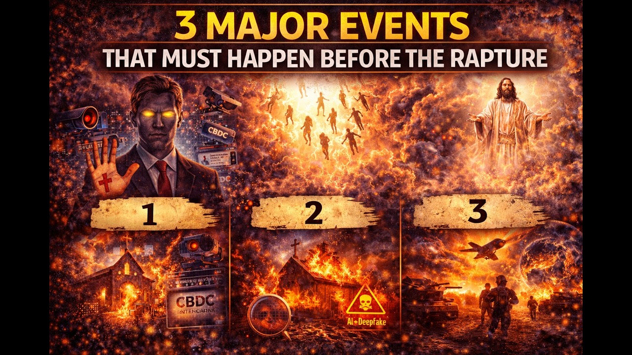 3 MAJOR EVENTS THAT MUST HAPPEN BEFORE THE RAPTURE - YouTube