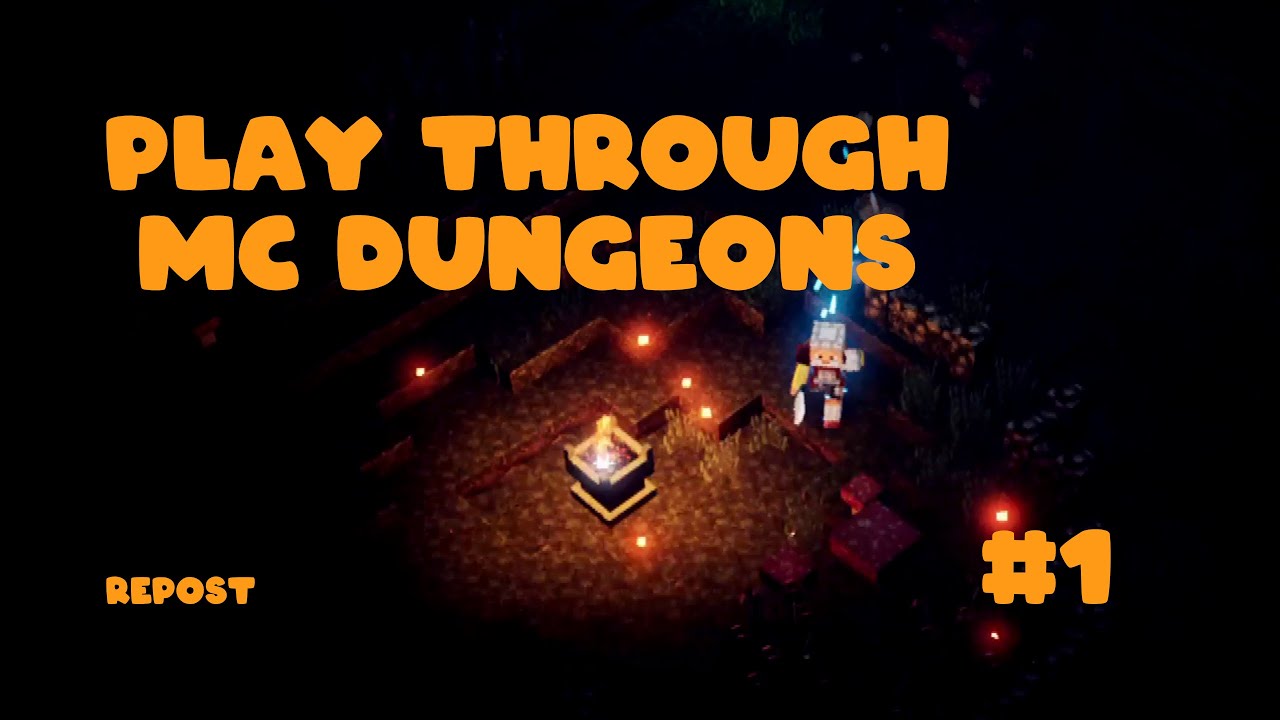 Play Through MC Dungeons -- Episode 1 - YouTube