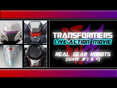 Transformers - "Movie [2007]" Real Gear Robots [Wave #3 & 4] Review ...