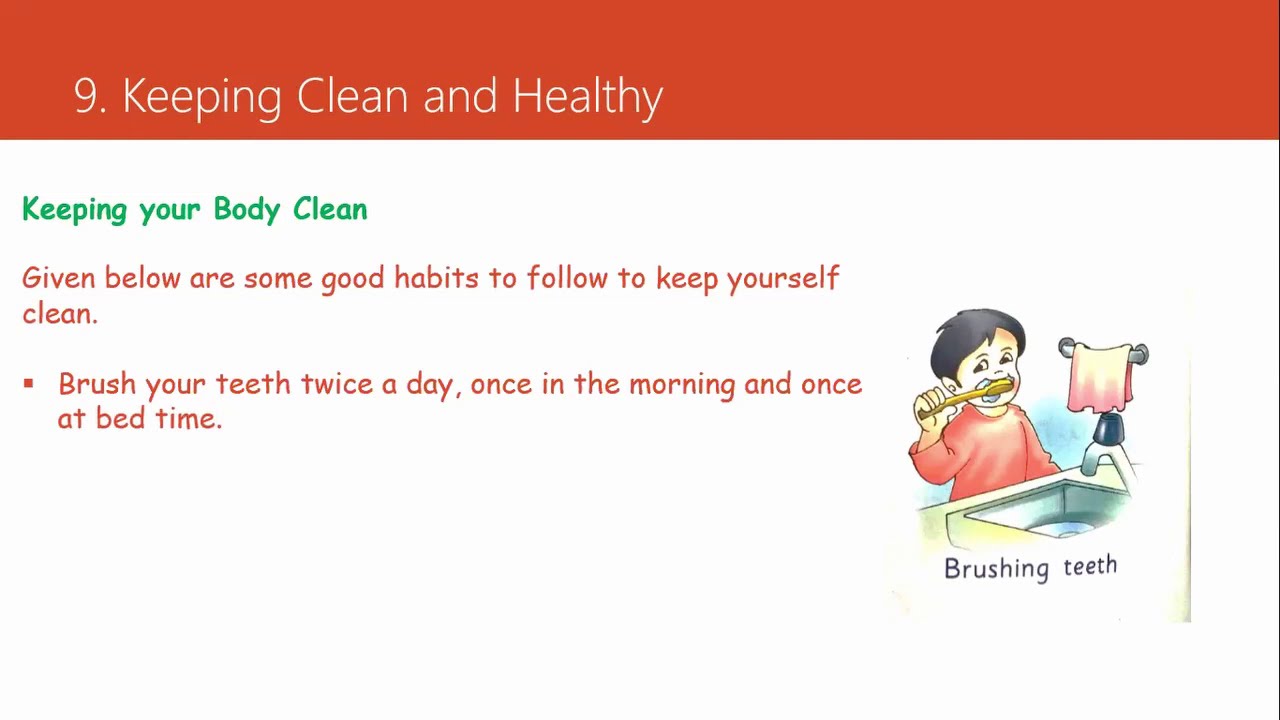 Keeping Clean and Healthy Part 2 - YouTube