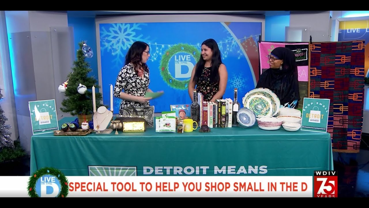 Shop Small in the D: Shop Small Detroit - Live in the D - YouTube