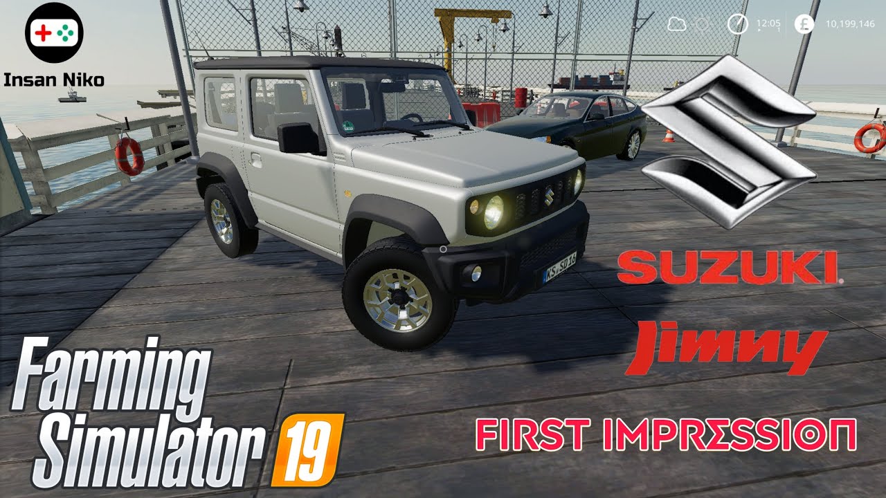 SUZUKI JIMNY CAR MOD IN FARMING SIMULATOR 19 | FARMING SIMULATOR 22 # ...